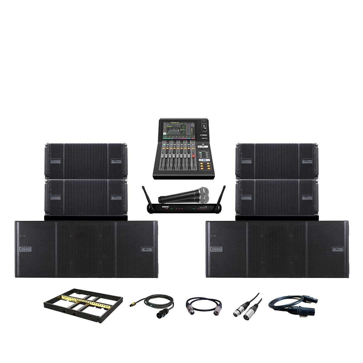 Dàn Line Array Chuyên Nghiệp Đẳng Cấp dBTechnologies Italy 01